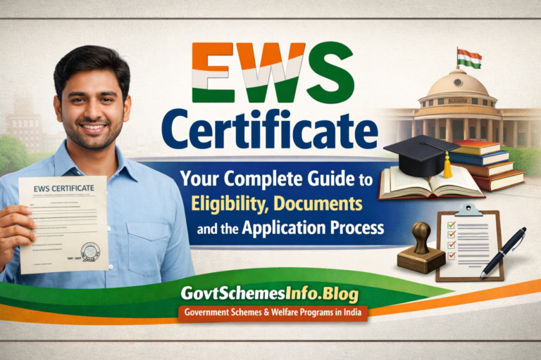 EWS Certificate 2026: Your Complete Guide to Eligibility, Documents and ...