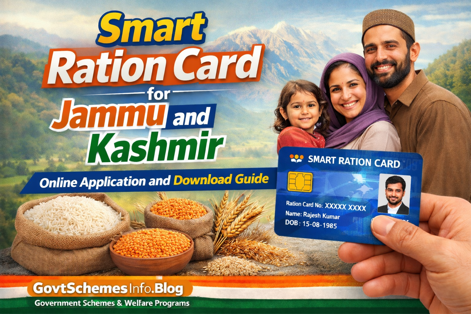 Smart Ration Card for Jammu and Kashmir: Online Application and ...